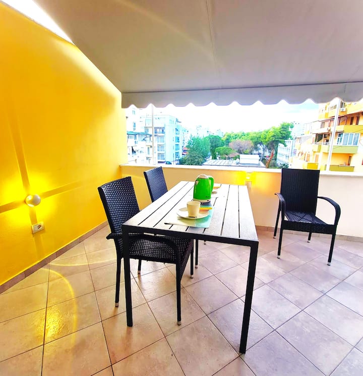 Cosy Apartment 1+1+terrace, Illyria Beach - Durrës