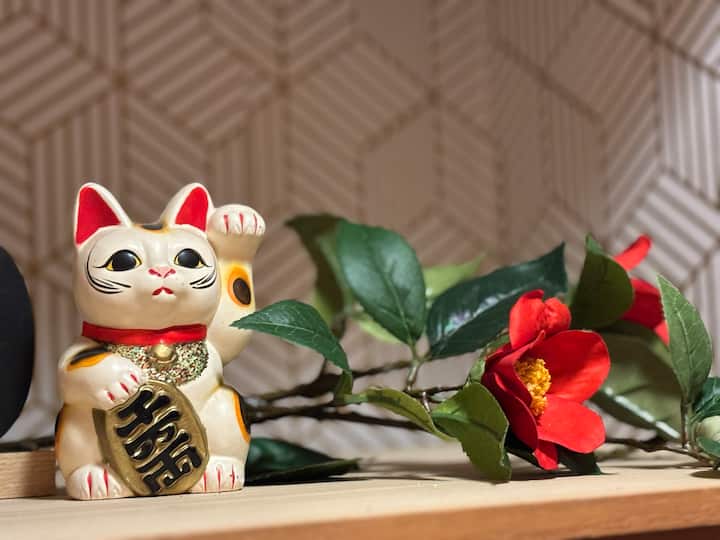 【Open】最寄り駅すぐ｜新宿駅へ徒歩15分｜観光拠点に｜和を感じるコンパクト１r｜シモンズベッド - Shinjuku City