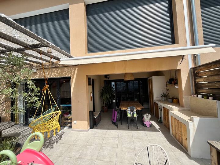 Maison Familiale - Vue Montagne – 2 Terrasses - Tallard