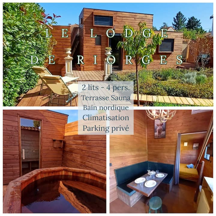 Le Lodge Sauna Bain Nordique Parking Privé - France