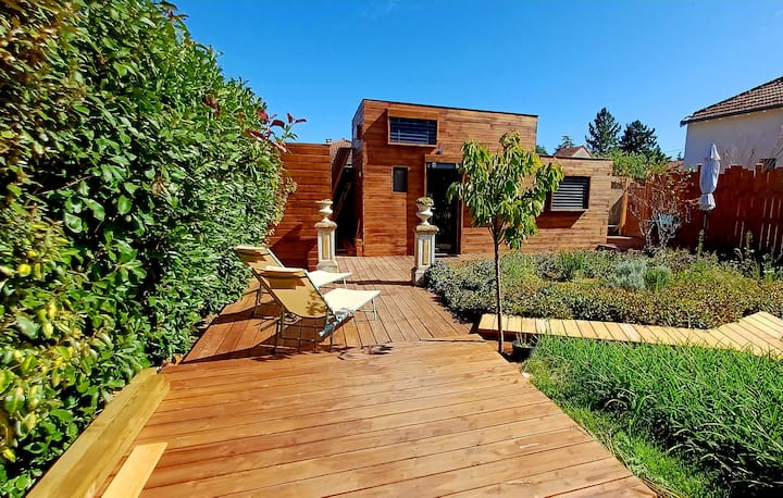 Le Lodge Sauna Bain Nordique Parking Privé - Roanne