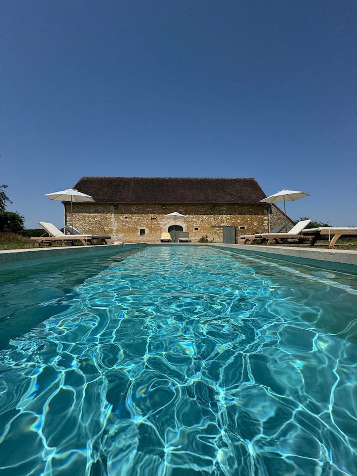 Maison 22 Couchages Avec Piscine - Nogent-le-Rotrou
