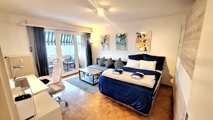 Cozy Apt Near Sbb Train Station - Bázel