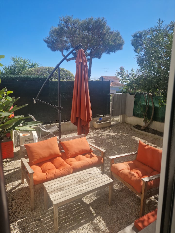 3p Cosy Rez De Jardin - Le Cannet