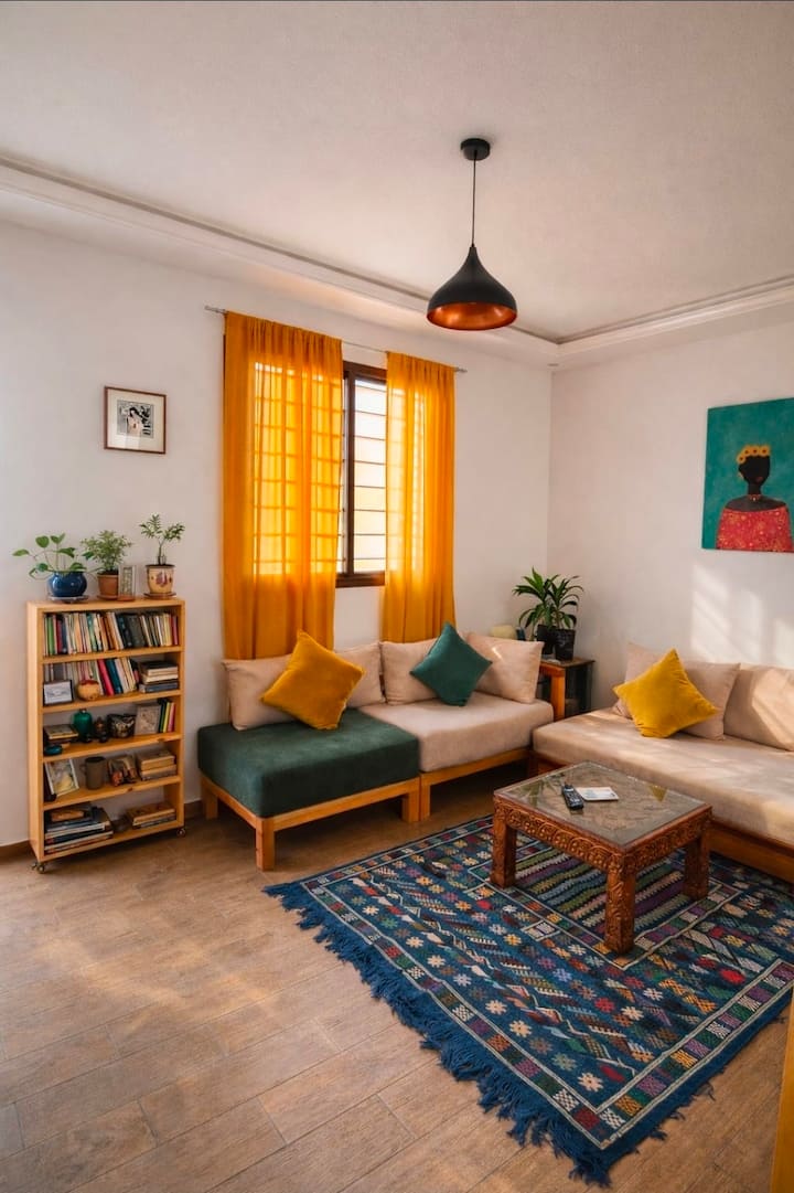 Coin Ensoleillé Avec Rooftop, Au Calme - Essaouira