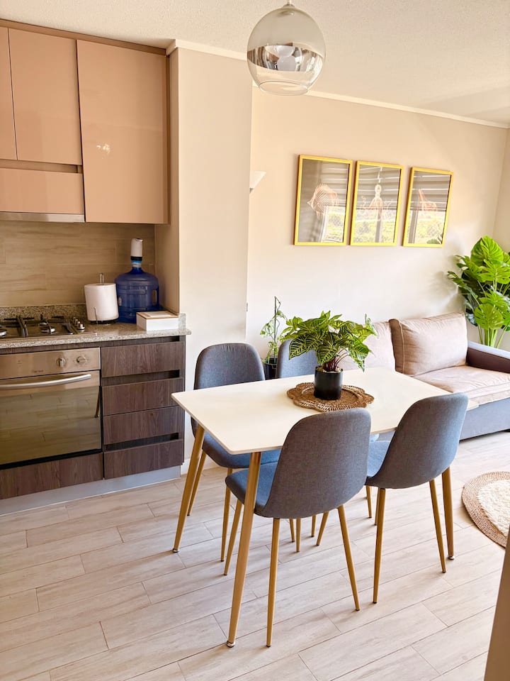 Moderno Depto. Qta. 2d 1b Estac. Incl. 1-5 Pers. - Quillota