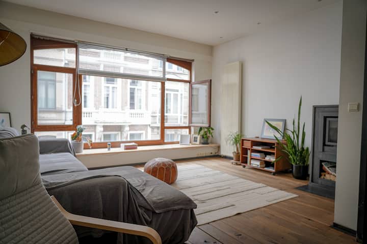 Licht 1 Slaapkamer Appartement In Rustige Buurt - Antwerpen