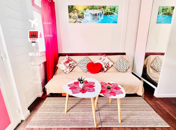 L’amour Balcon-clim-wifi - Fort-de-France