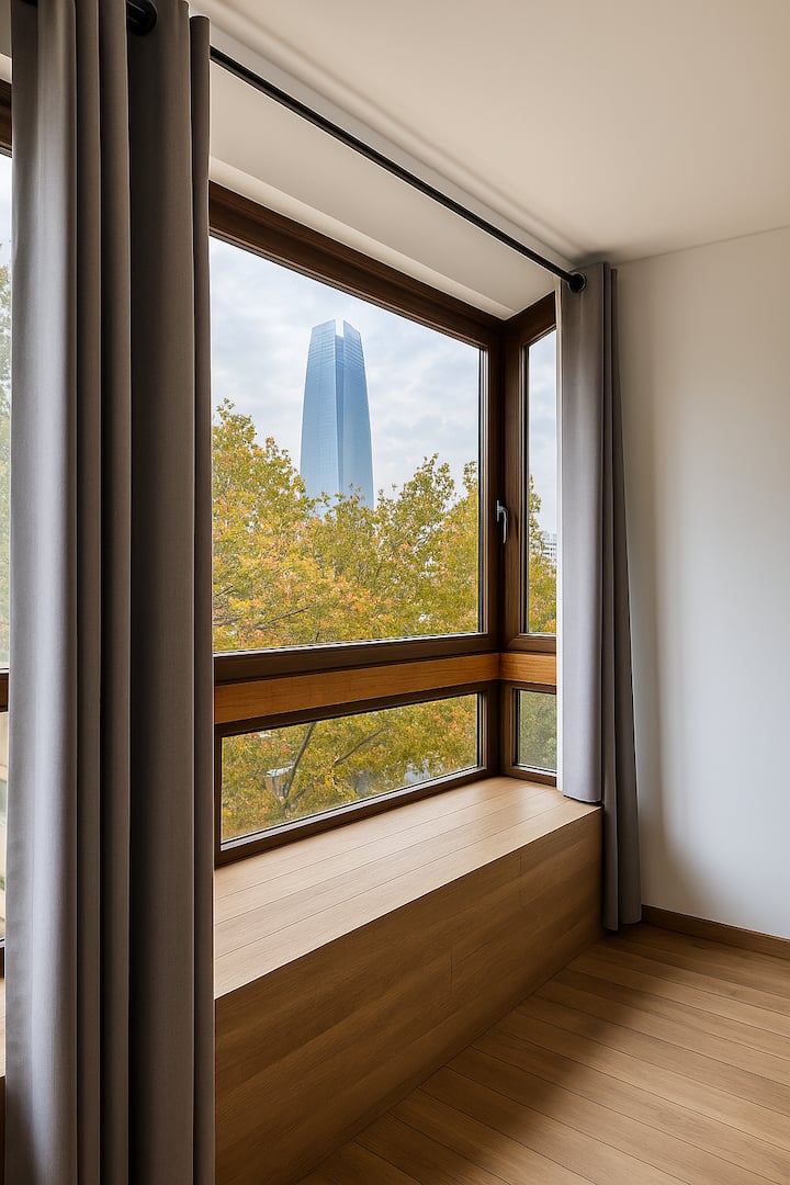 Costanera Estudio | Views | Metro | Parking Free - Providencia, Chile