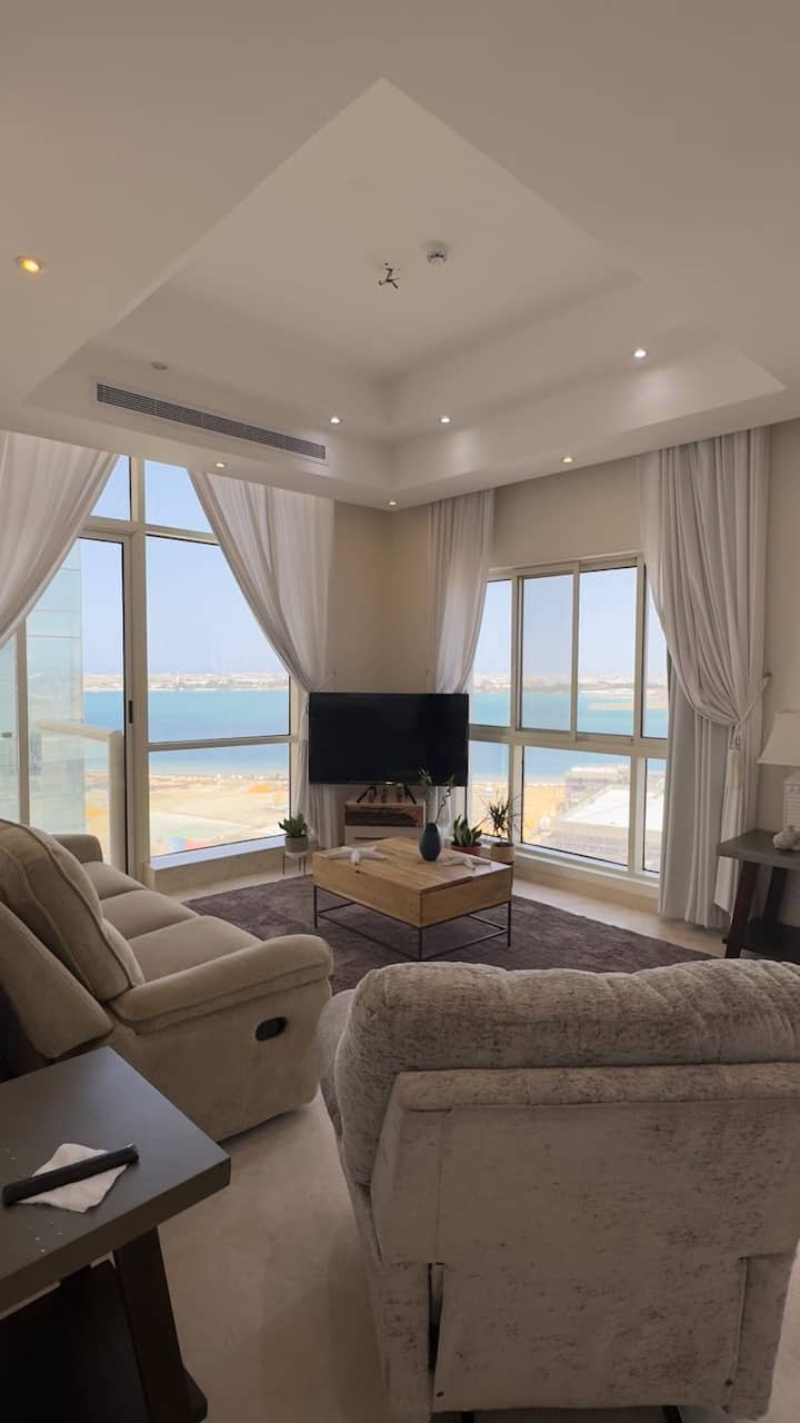 Luxury Apartment Full Sea View - Jeddah
