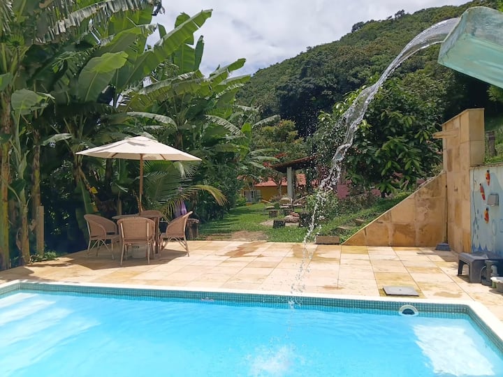 Paraíso Dos ÂNgelus Chalé Rosa - Guaramiranga