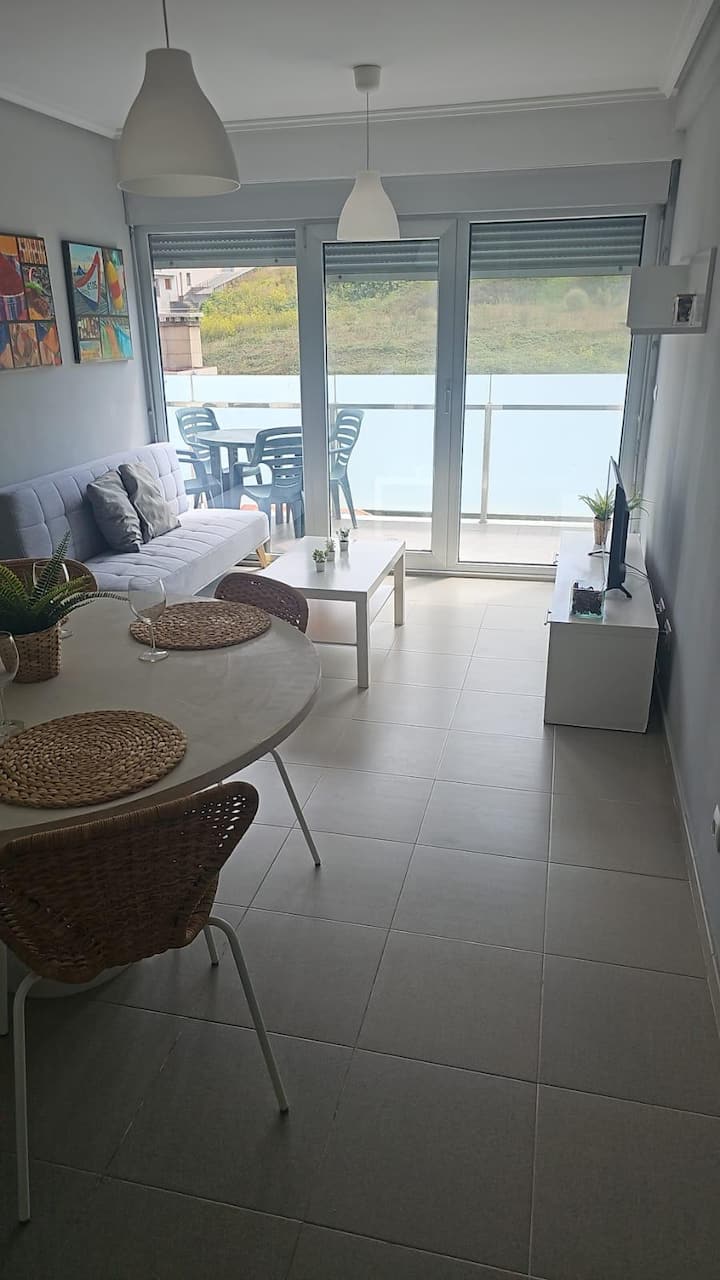 Apartamento Con Terraza  Y Vistas Al Mar( 3c2) - Malpica