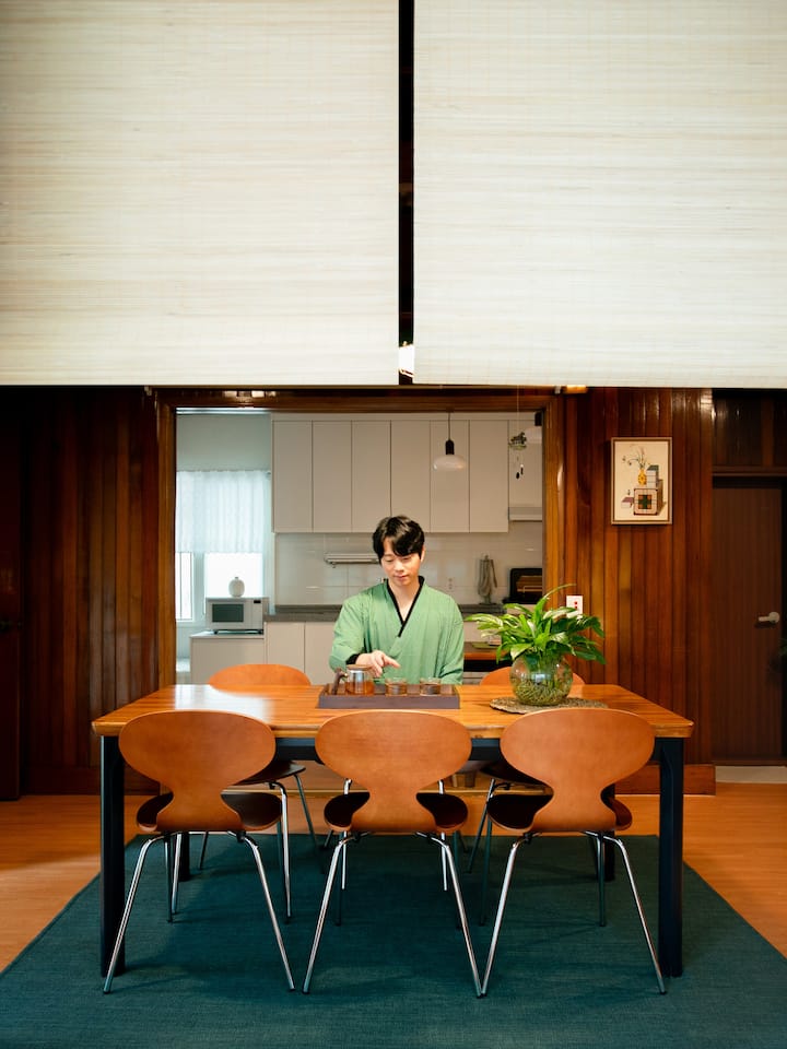 [부산서면·광안리중간]전통감성 독채 Euphoria/3r·25평·8인· 무료주차·힐링숙소 - Busan