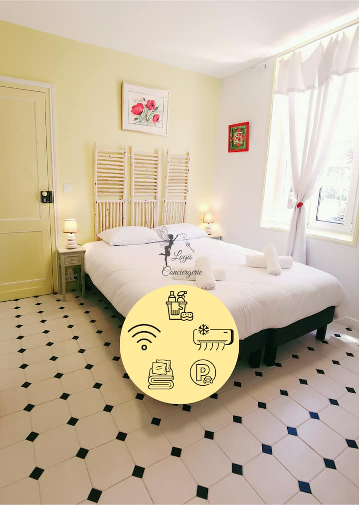 Coquelicot,gîte "La Grange Des Bruyères"wifi+pking - Biscarrosse