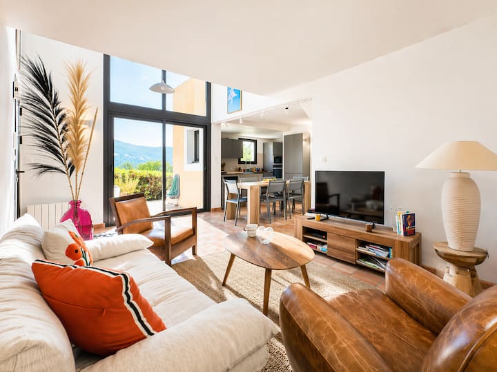 Villa • Piscine • Vue Collines • 6p • Golf • Plage - Pierrefeu-du-Var