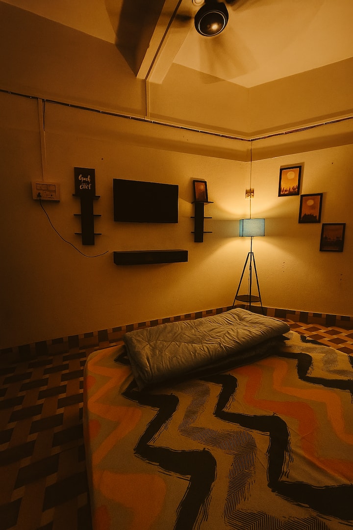 Alfie-cozy Studio Unit+queen Bed - Guwahati