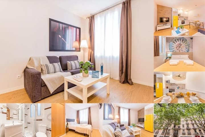 Coloc. 5 Ch. Cosy - Centre, 9 Pers. - Molins de Rei