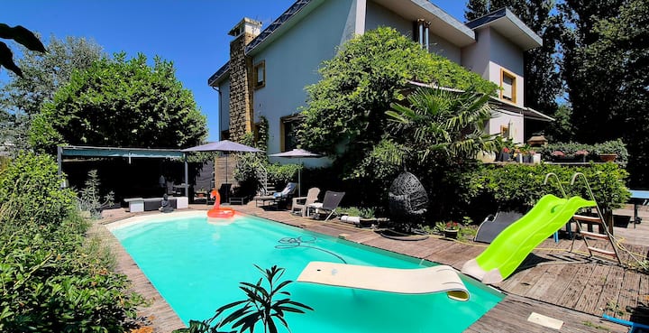 2 Chambres Dans Maison Piscine - Amnéville
