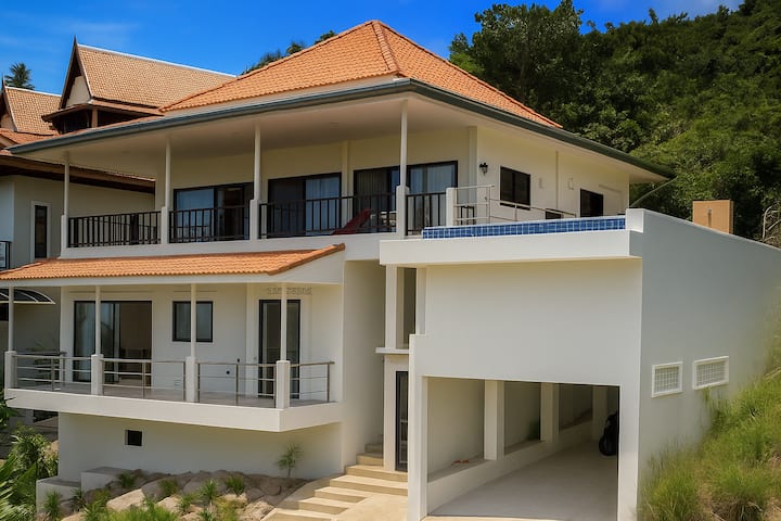 Peerke's Place • Sea View • Pvt Pool • Fast Wifi - Ko Samui