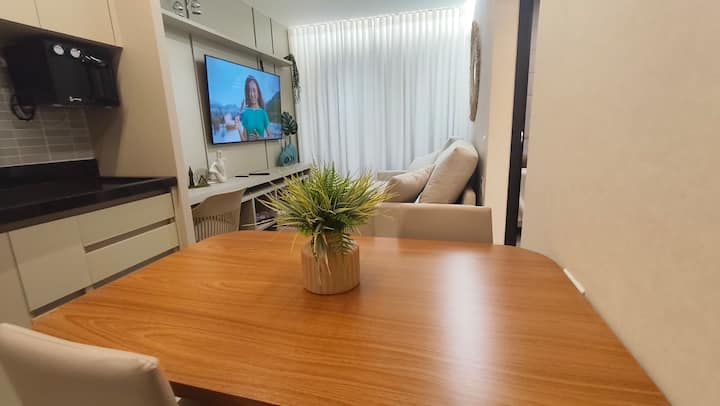 Hub2409. 2/4, 2 Banhos. St.bueno 500m Orion - Goiânia