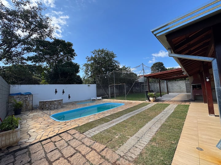 Chácara Com Piscina Em Indaiatuba / Casa - Campinas