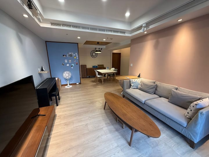 Cozy Apartment . 8-mins To Dapinglin Mrt Station - 반차오 구