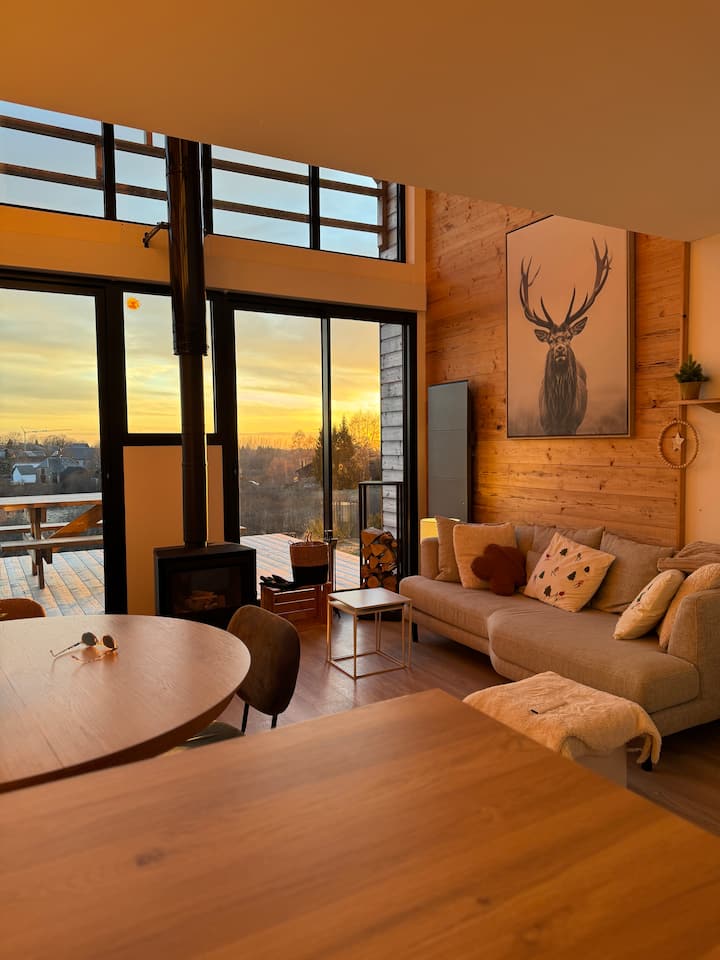 Chalet | Nature | Poêle | Terrasse & Calme Absolu - Picherande