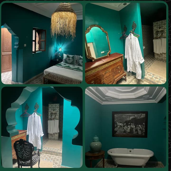 Riad Kenza Room En-suite. - Agadir