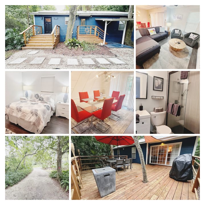 Blue Bungalow-5 Min Drive To Downtown-pet Friendly - St. Augustine, FL