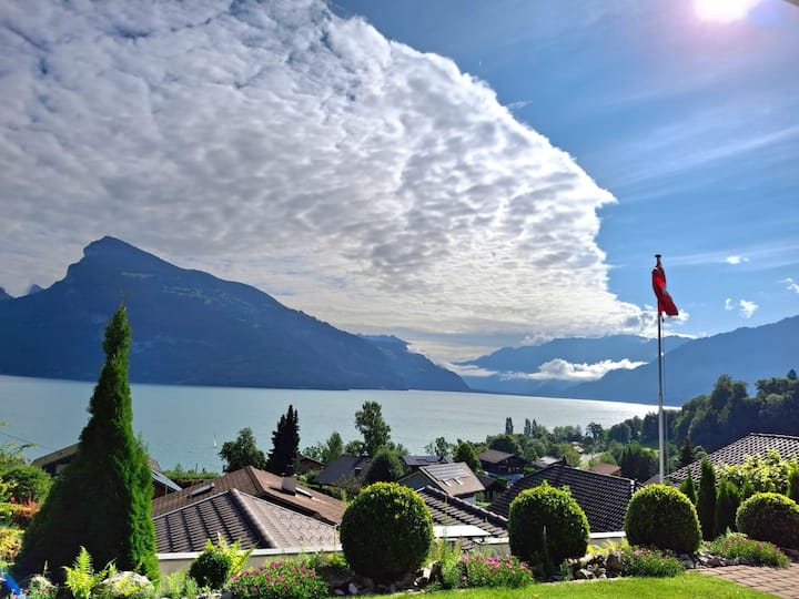 Gemütliche Ferienwohnung Mit Aussicht Thunersee - Kiental BE