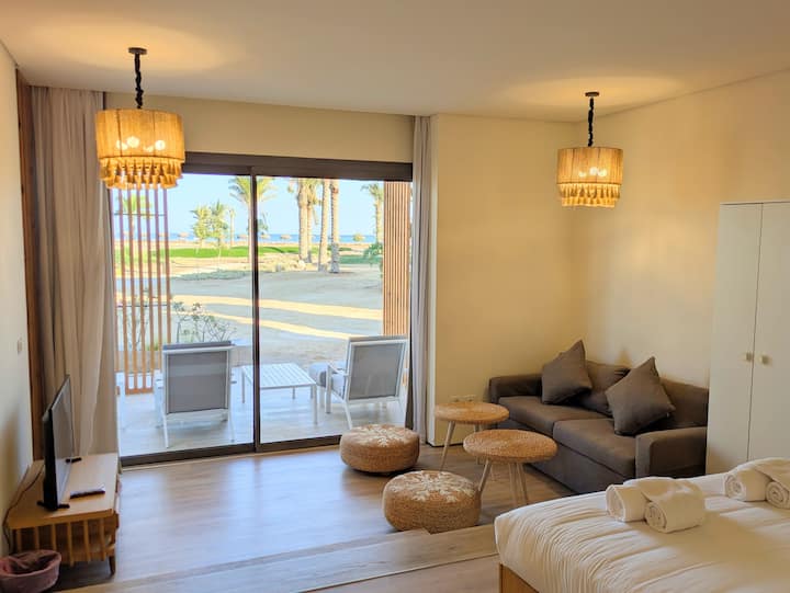 Beachy Pool Side Mesca Cabana Somabay Steps To Sea - Egypt