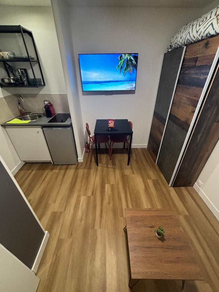 S - Studio Refait Neuf 2025 - 5 Min Metro - Montrouge