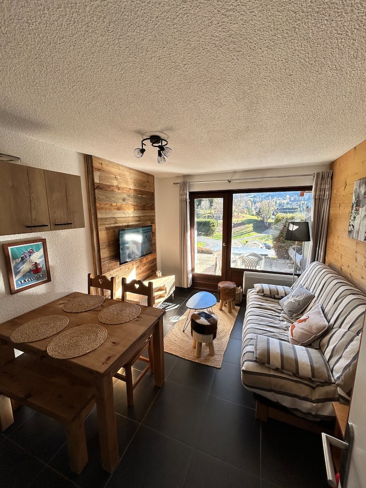 Studio Avec Terrasse Privative - La Clusaz