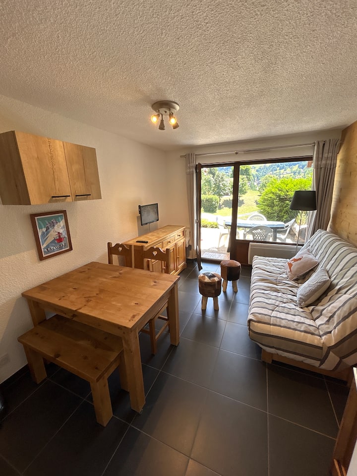 Studio Avec Terrasse Privative - La Clusaz