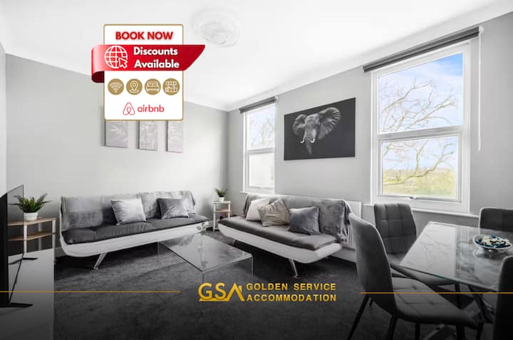 Save10% Longstay|contractors|parking|sleeps6|wi-fi - London