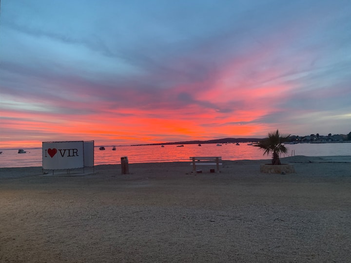 Taras, Dwie Sypialnie, Plaża - Nin