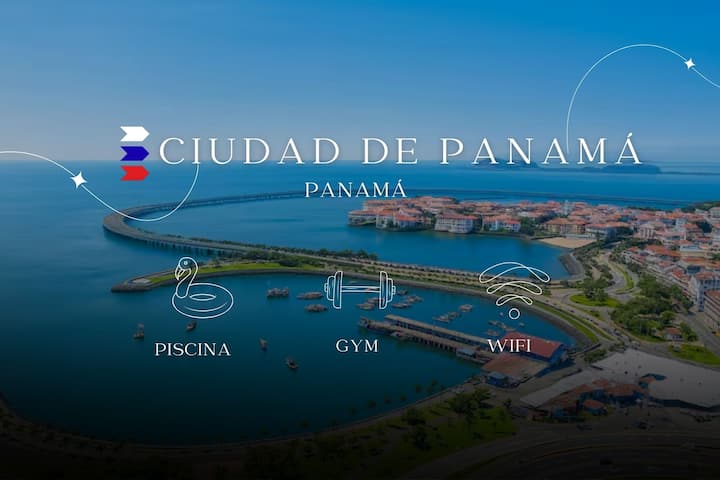 Cozy Apto Wifi+ac+pool+laundry+kitchen@panama - Panama