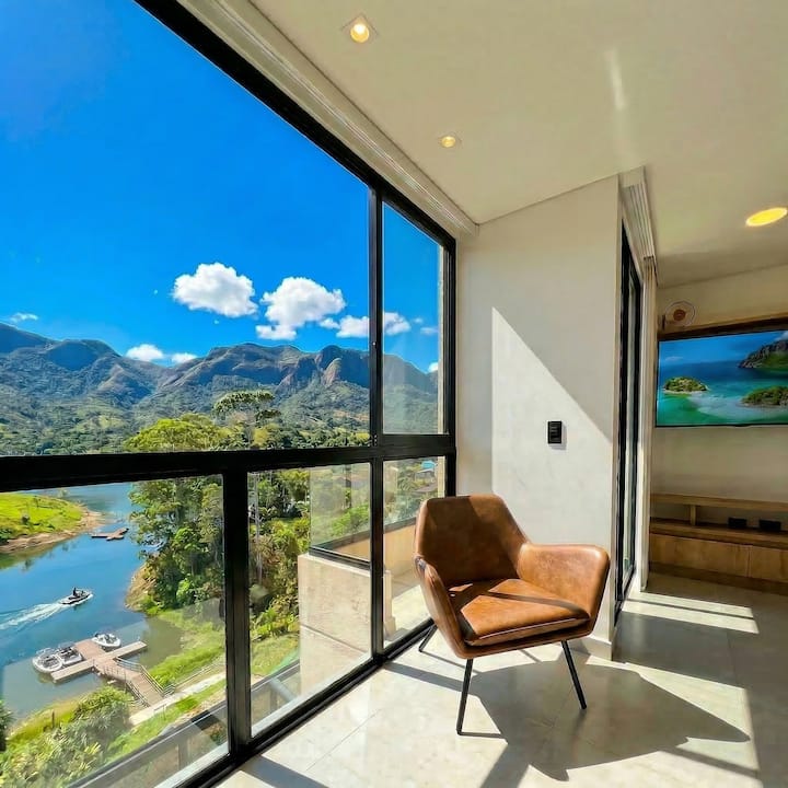 Apartamento Con Acceso A Muelle A 5 Min De Malecón - Guatapé