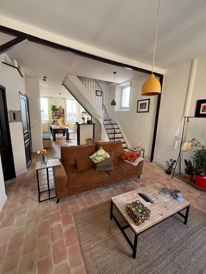 Charmant Duplex, Vue Mer, Plage à 15min à Pieds - Îles du Frioul