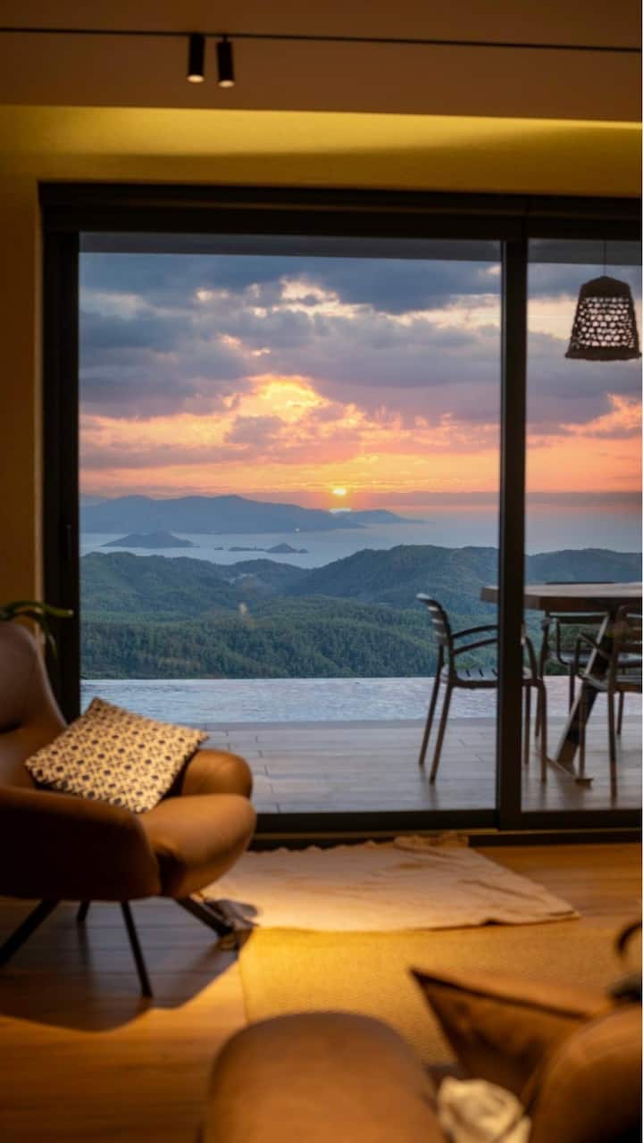 Villa Vita Dulcis&deniz Manzarası&isıtmalı Içhavuz - Göcek