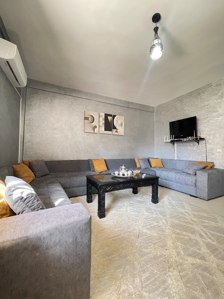 Afcon Stadium (7 Min) Modern Apt With Ac & Wifi - Agadir