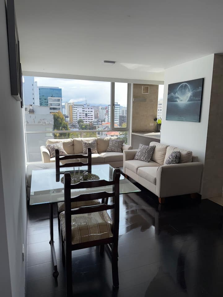 Suite Luminosa Con Vista Encantadora En Quito - Quito (Ecuador)