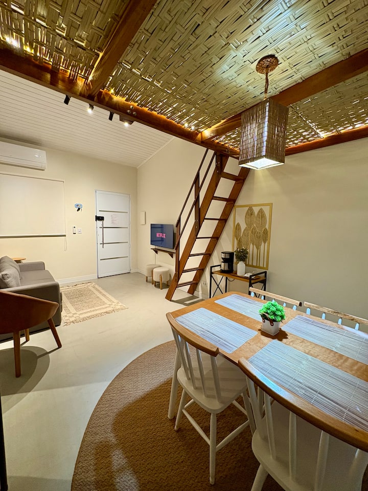 Casa Oceano
Loft Com Ar-condicionado E Tv Smart - Caraguatatuba