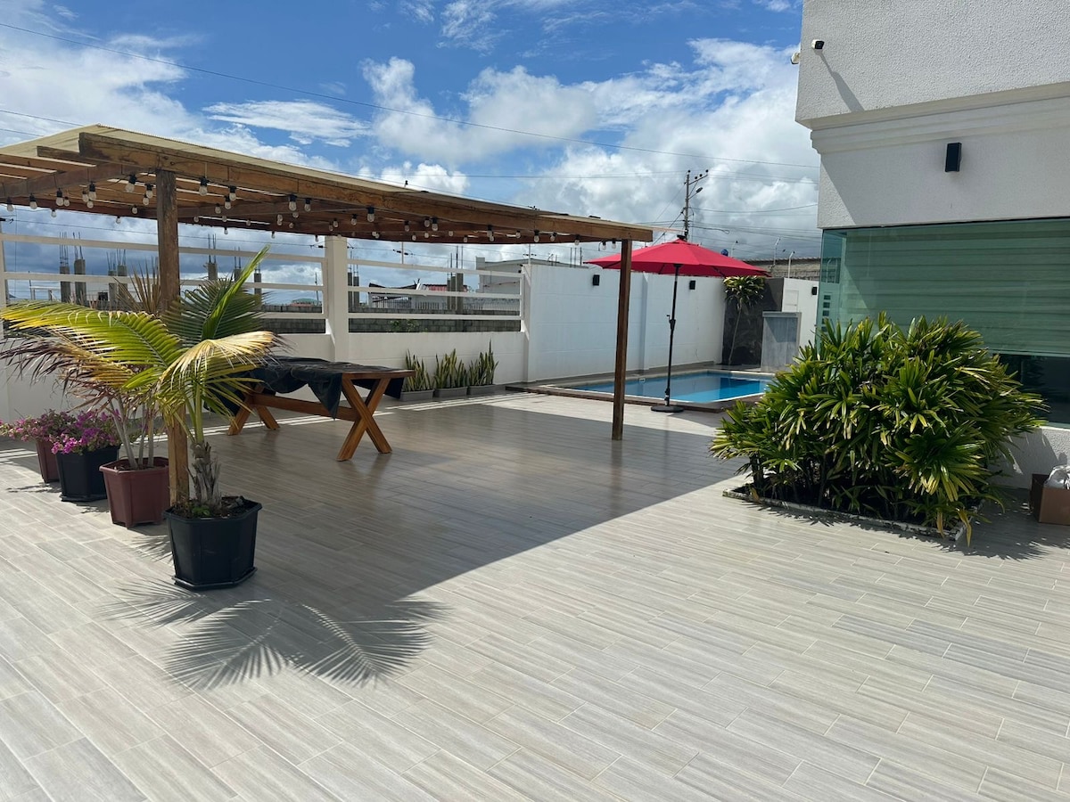 Modern House with Pool in Playa Paraíso Engabao - Houses for Rent in ...