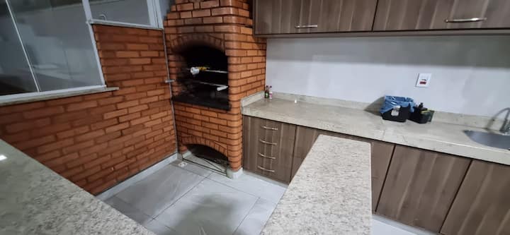 áRea Gourmet Casa Com Piscina - Araras