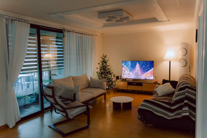 별-Stay 겨울철 바베큐 불멍 장비 완비 정원테라스 [Str-01] - 신둔면