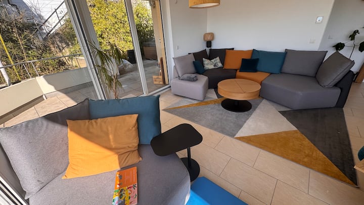 Oasis De Verdure En Ville - Terrasse 100m2 - Lausanne