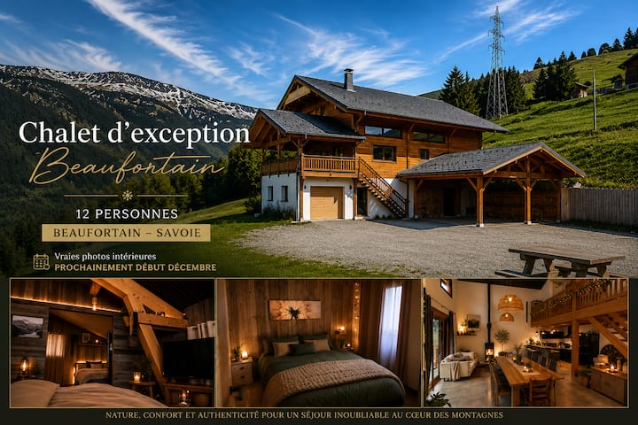 Chalet Dexception Avec Vue Panoramique - Beaufort, France