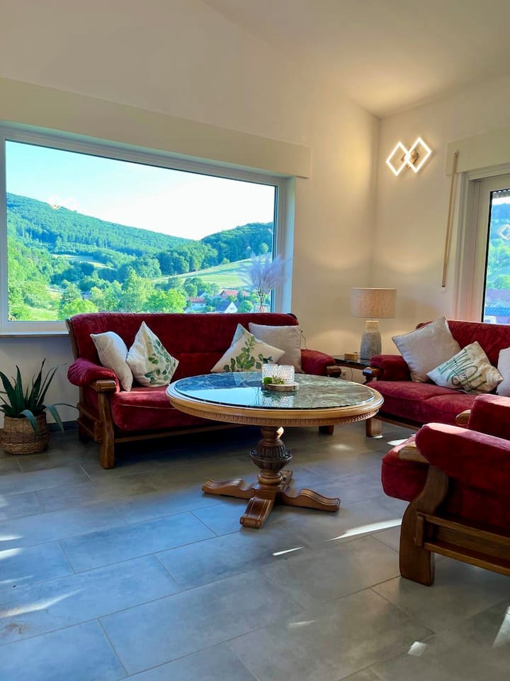 Waldlodge In Traumlage Bergpanorama & Feuerschale - Witzenhausen