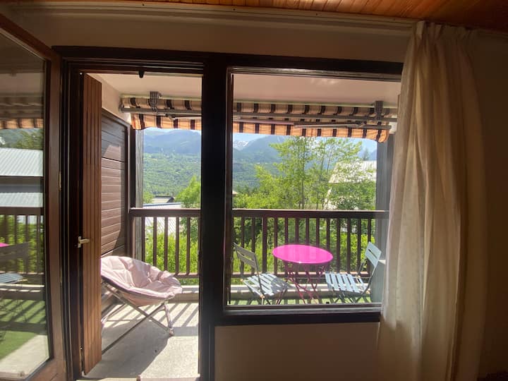 Studio Vallouise, Vue Montagnes - Lac de l'Eychauda